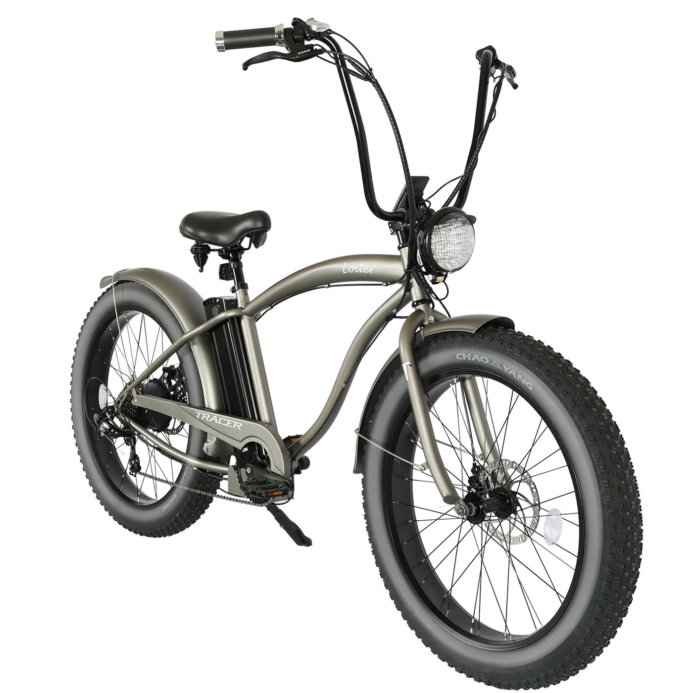 Tracer Loiter 26" 48V 800W Cruiser E-Bike - Tracer Bikes
