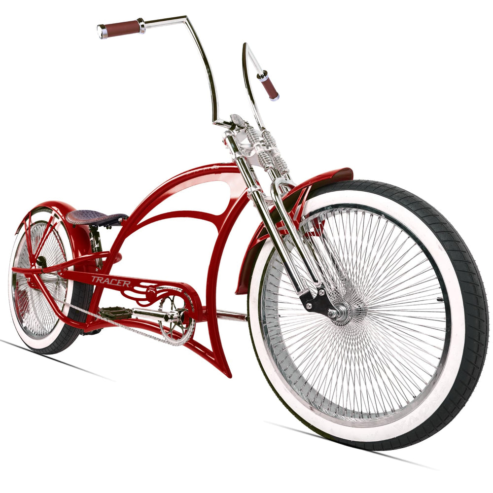 Scorpion Pro DTS 26” Stretch Chopper Cruiser Bicycle