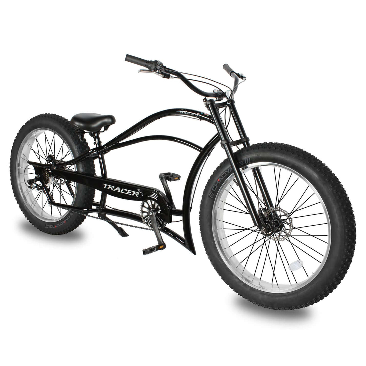 Tracer Siena 26" Chopper Cruiser Fat Tire Bike 1 /7 Speed