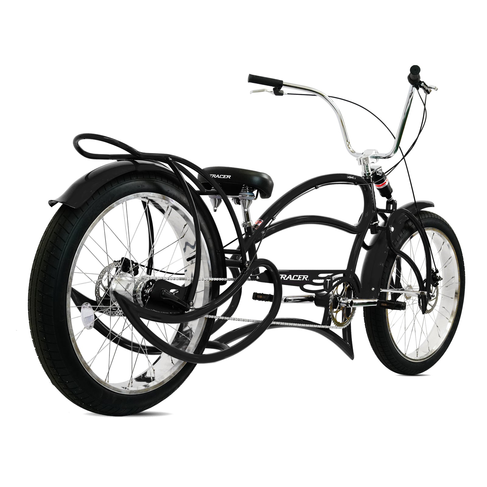 Tracer Leopard 3i Pro Vintage Stretch Beach Cruiser Bike Internal 3-Sp# ...