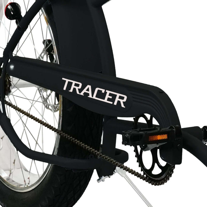 Tracer Santak GT 26" 1-Speed Stretch Cruiser Bike with Fat Tires