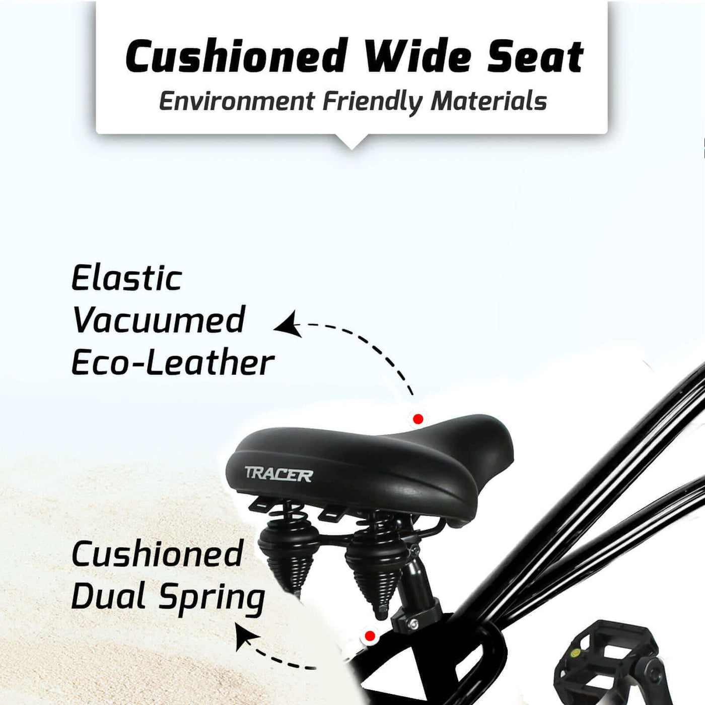 Tracer Siena 26'' Chopper Stretch Cruiser Fat Tire Bike Available 1 Sp ...