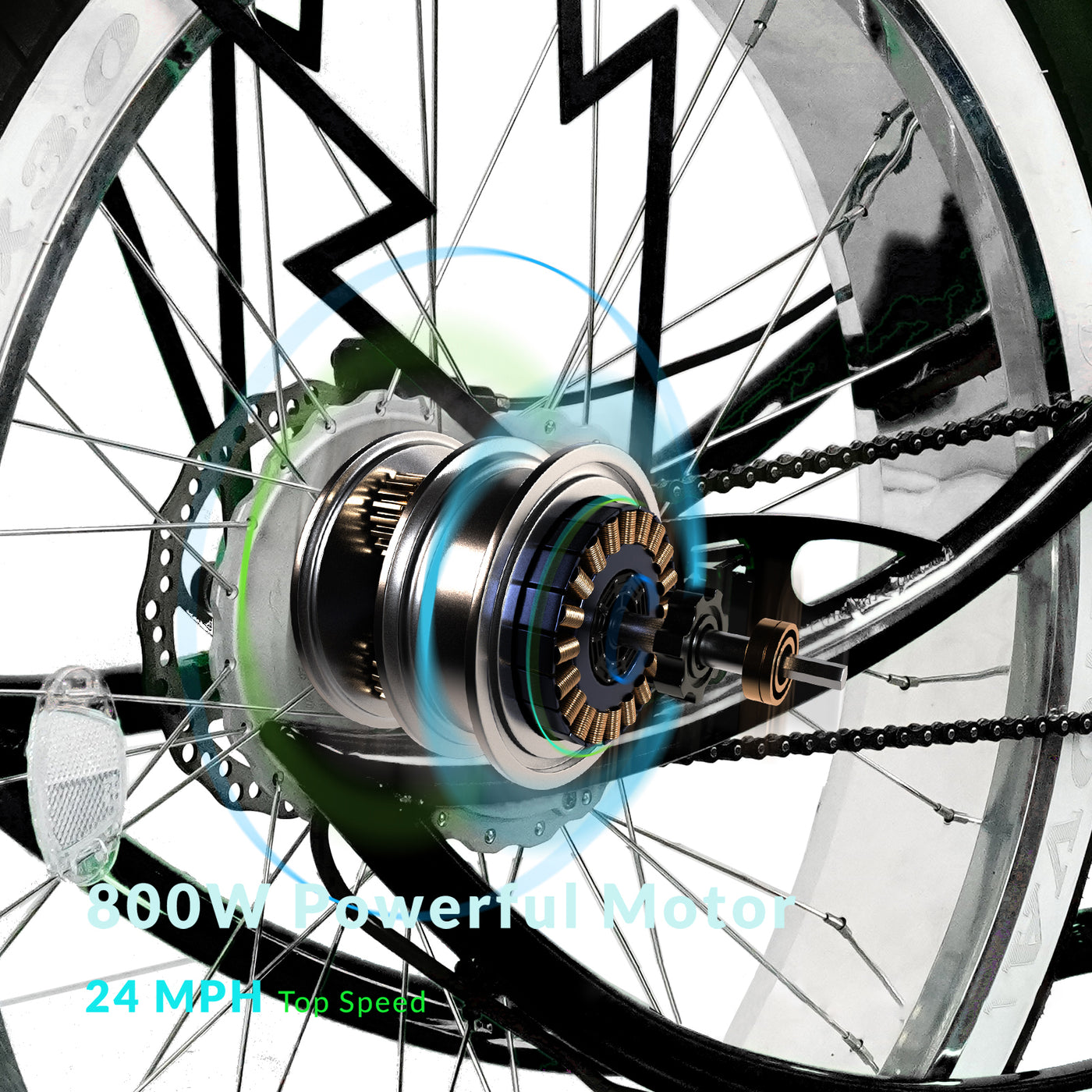 Tracer Signature Pro Electric Cruiser Bike 26" 800W