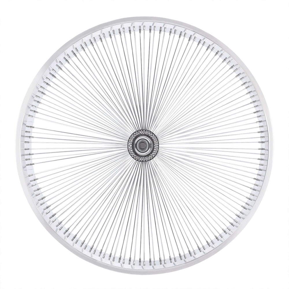 Tracer WH-TR9526140 26"x4"x13Gx140H Aluminum Polish FAT Rims Wheel Set