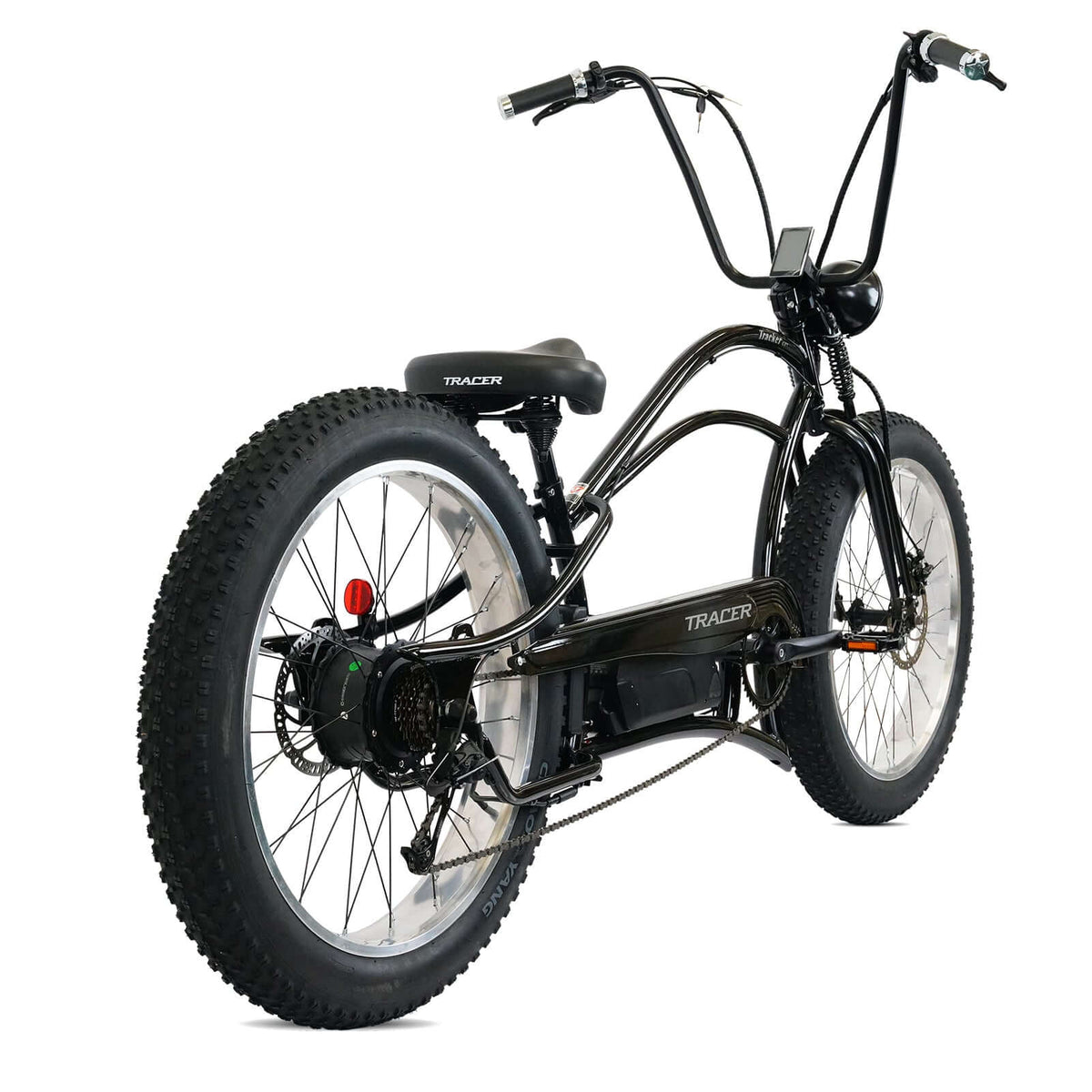 Tracer Tracker DS7 26" 7 Speed Stretch E-Bike with Dual Springer Fork
