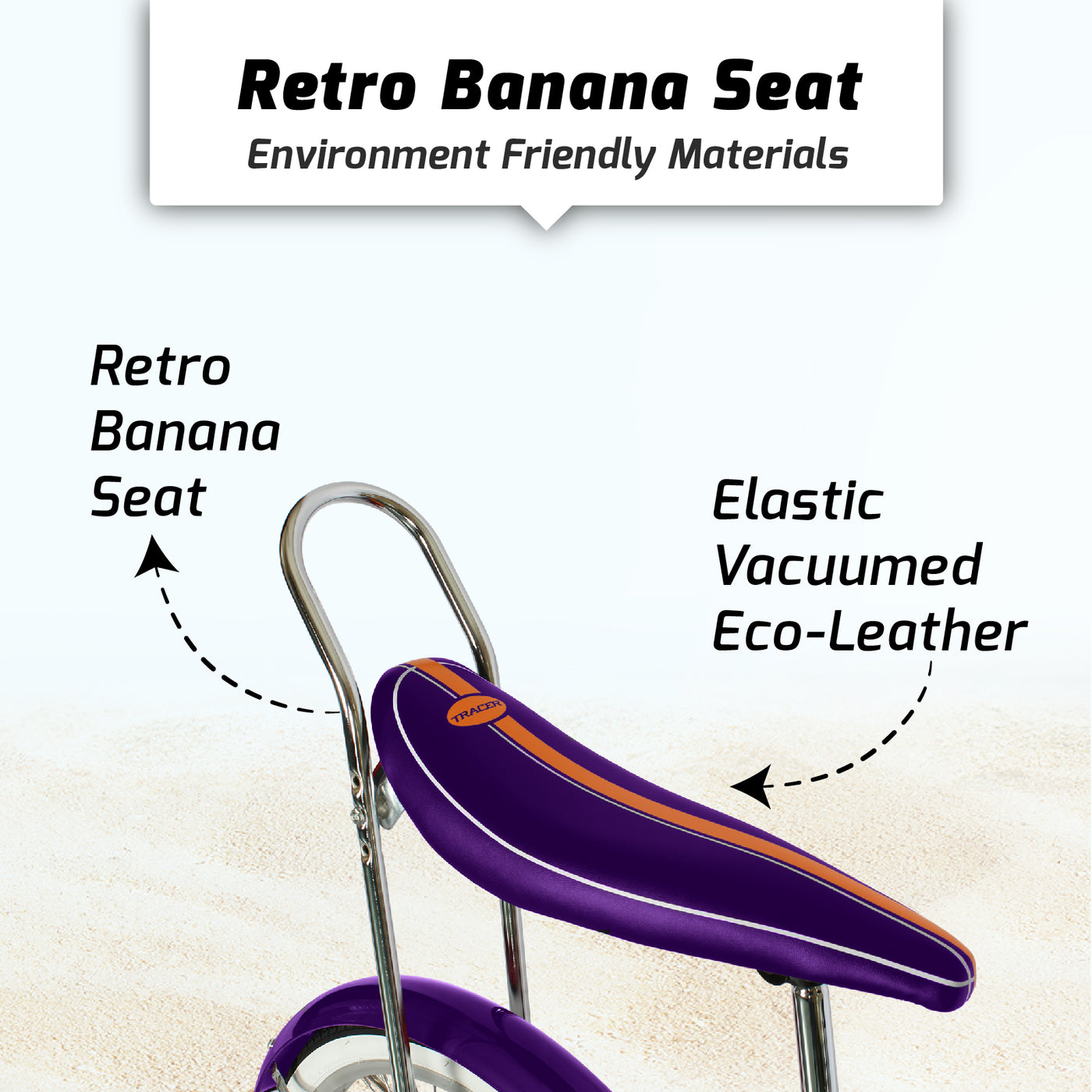 Tracer Smart Classic lowrider Beach Cruiser Bike Single Speed – Tracer ...