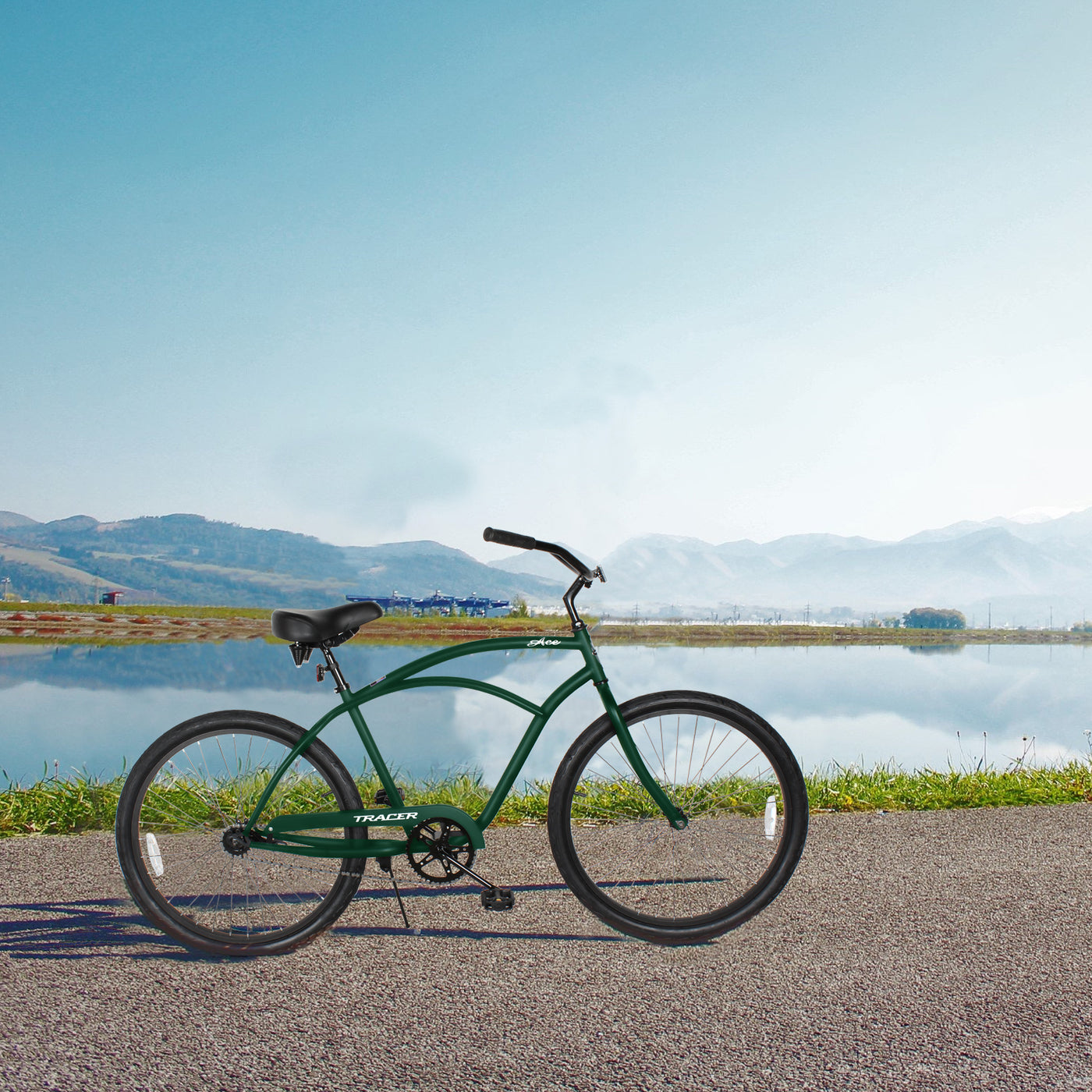 Tracer ACE-M 26" Beach Cruiser Bikes Single Speed for MEN – Tracer Bikes