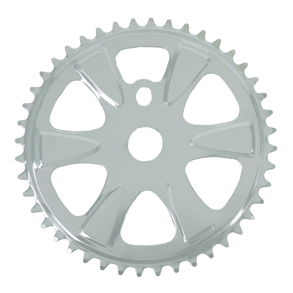 Tracer GS Series Chainwheels Single Speed multiple shape and Chrome/Bl