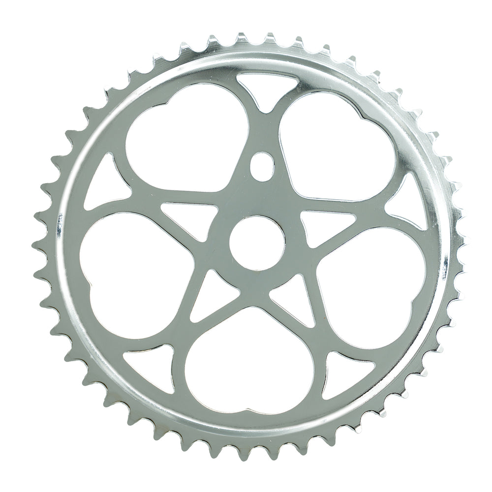 Tracer GS Series Chainwheels Single Speed multiple shape and Chrome/Bl