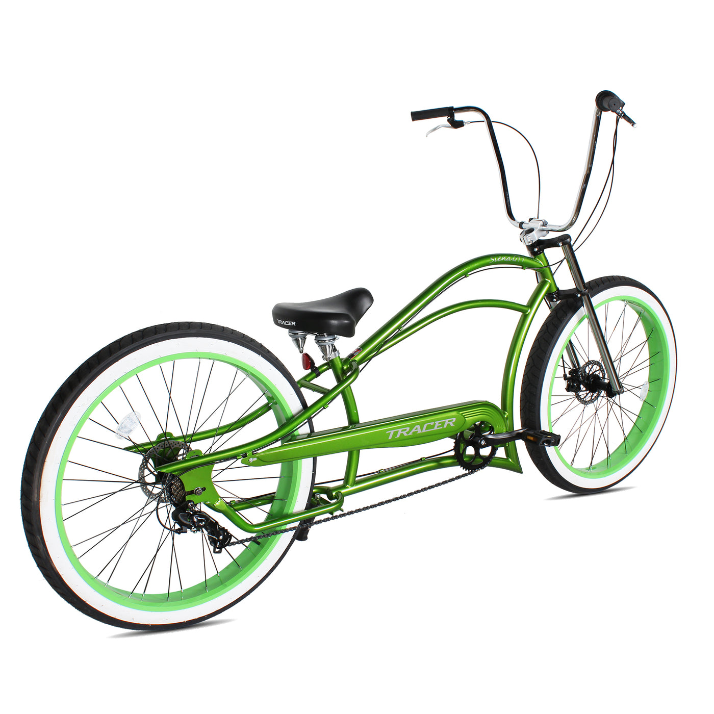 Tracer SIENA GT-7 29" Chopper Stretch Cruiser Fat Tire Bikes 7-Speed ...