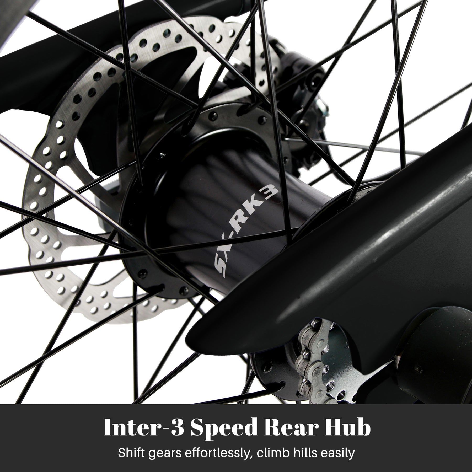 Tracer Master 3i Cruiser Bike - 20'' Internal 3-Speed