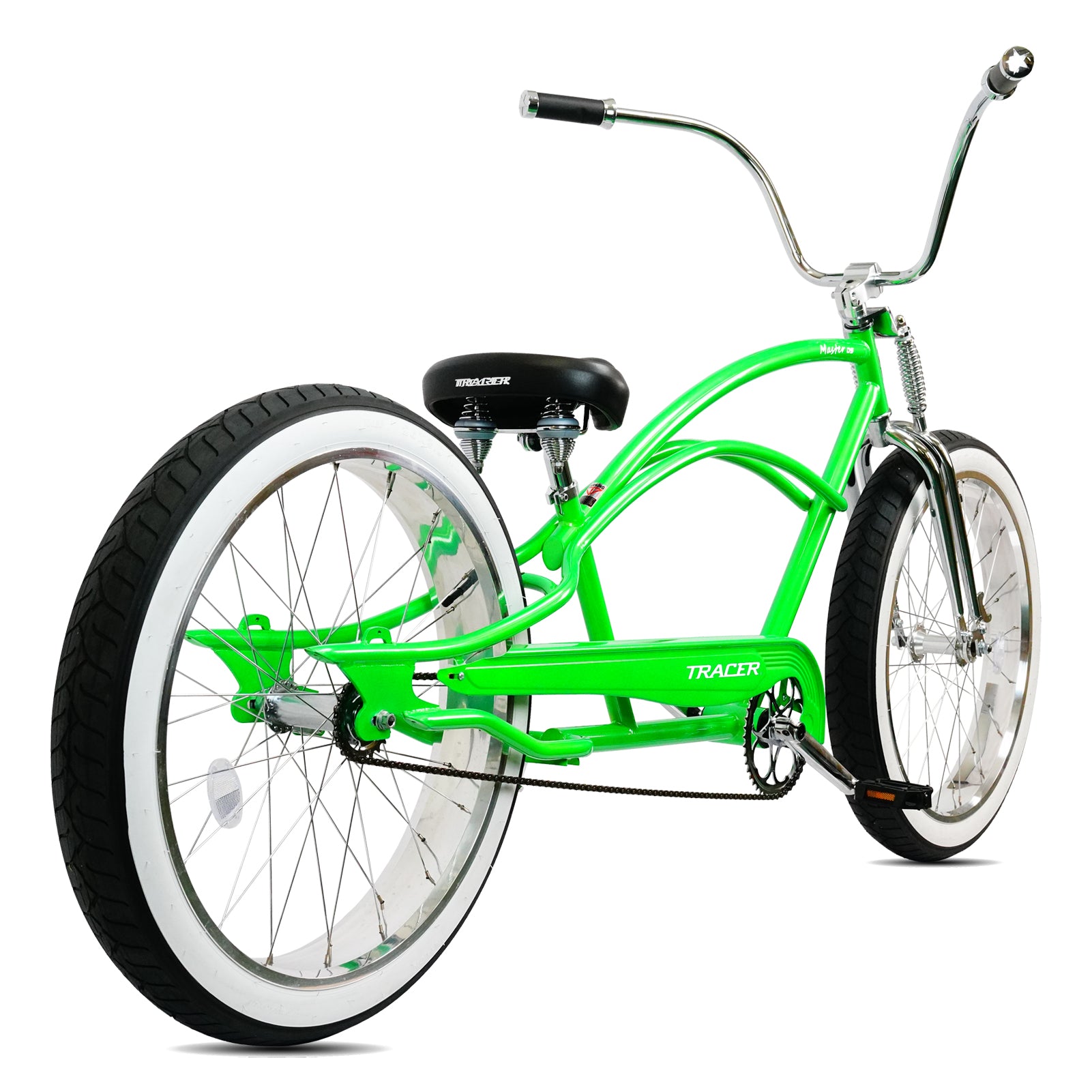 Tracer Master DS Dual Springer Chopper Stretch Beach Cruiser Bike ...